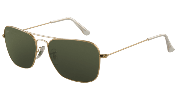 Ray-Ban RB 3136 001 Caravan Sunglasses | Sunglasses Direct
